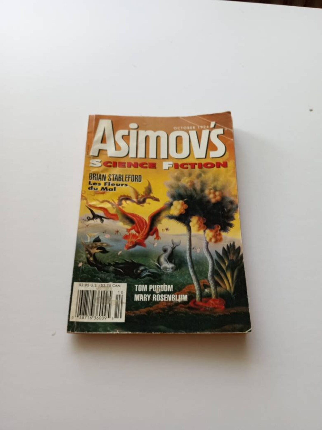 Isaac Asimov's Science Fiction Magazine October 1994 Sci-fy Short Story ...