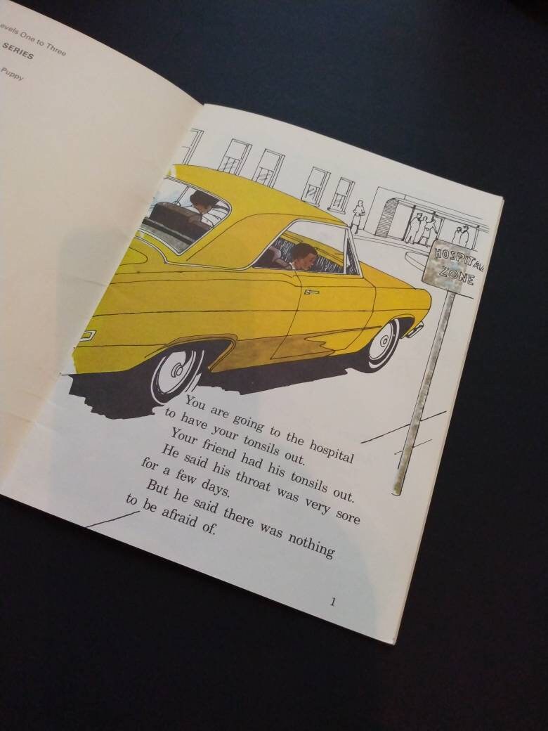 Good-by Tonsils Ginn Reading Series 1971 Learning Children - Etsy