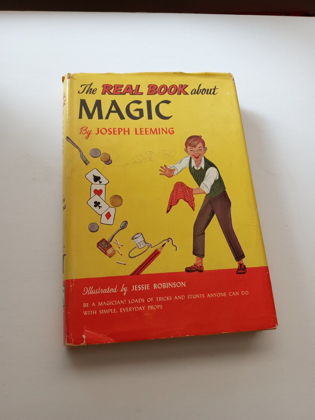 The Real Book About Magic by Joseph Leeming Book of Learning Children ...