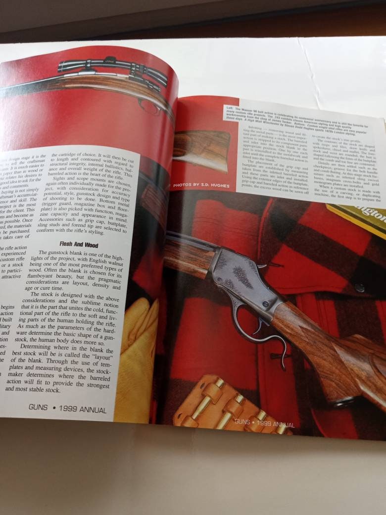 1999 Annual Guns Magazines Book Library Archery Vintage Antique Manual ...