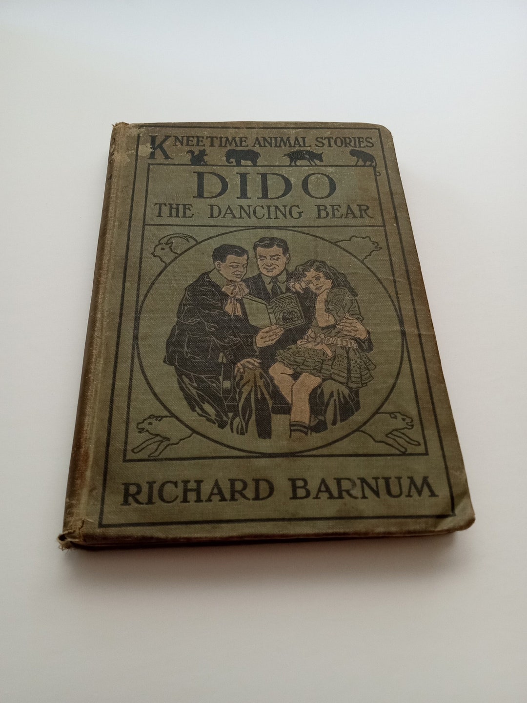Dido the Dancing Bear by Richard Barnum 1916 Children Kid Book Library ...