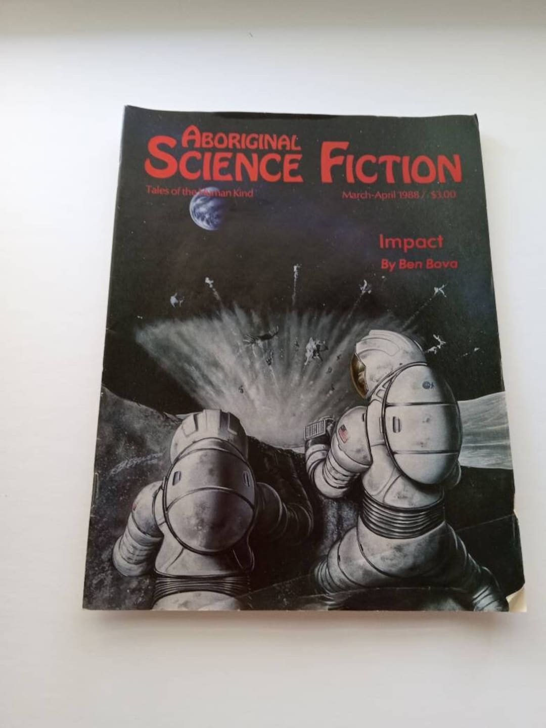 Aboriginal Science Fiction Magazine March-april 1988 Fantasy Pulp Sci ...