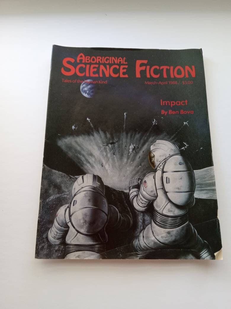 Aboriginal Science Fiction Magazine March-april 1988 Fantasy - Etsy
