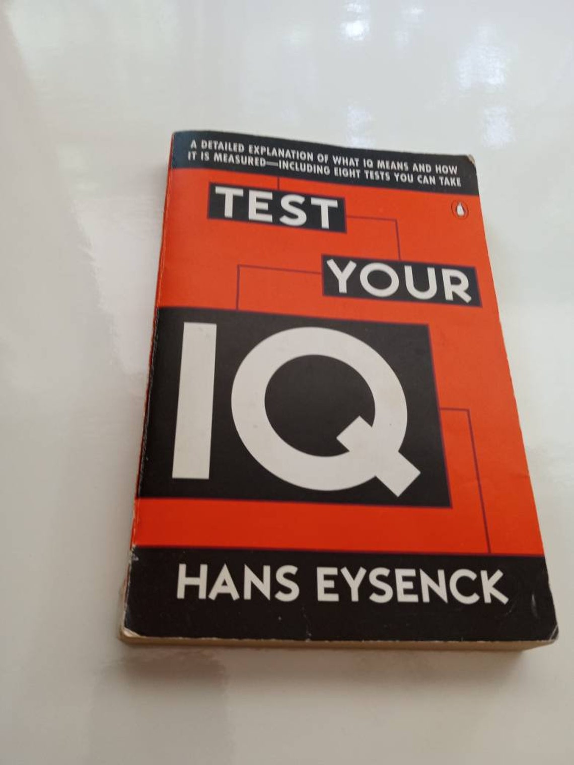 Test Your IQ by Hans Eysenck Library Vintage Antique Reference Book ...