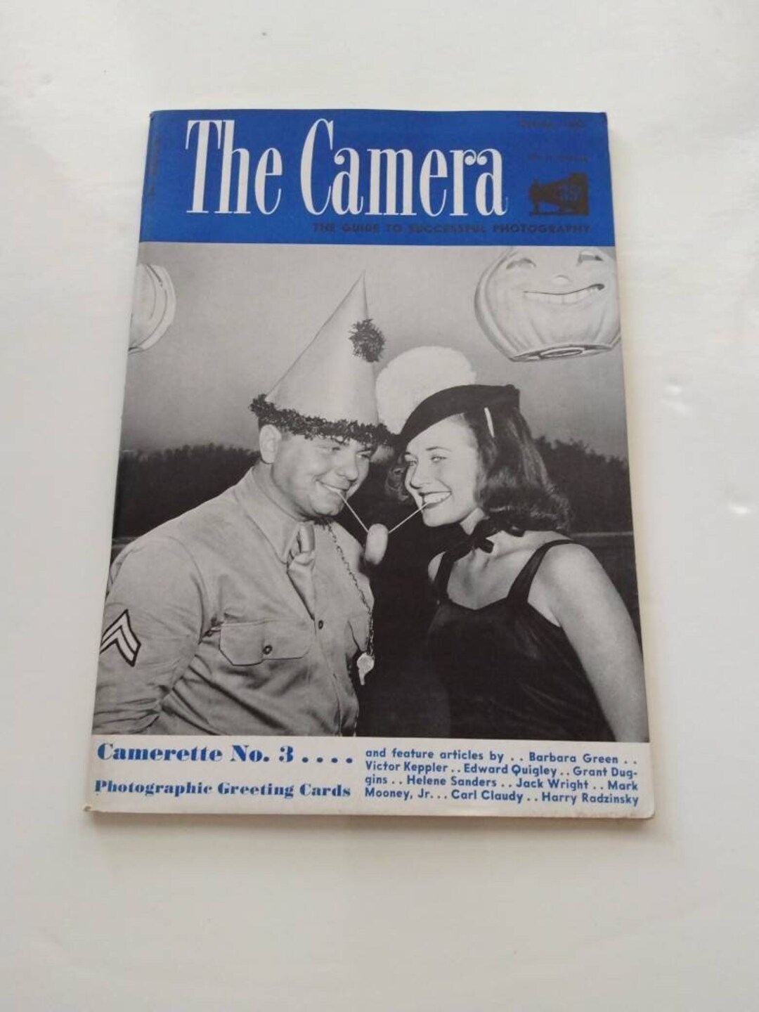 The Camera Magazine October 1943 Vintage Antique Like New Photography ...