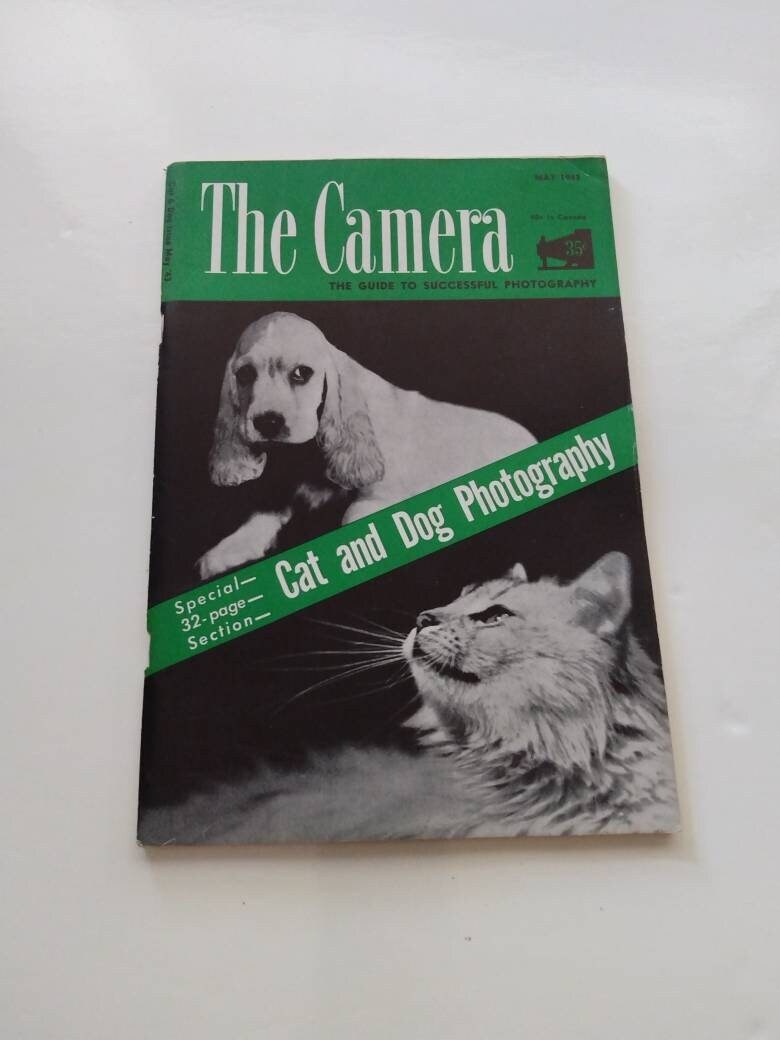 The Camera Magazine May 1943 Vintage Antique Like New - Etsy