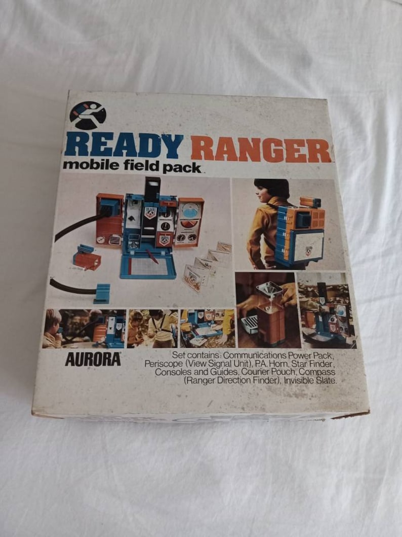 Ready Ranger Mobil Field Pack With Box Vintage Antique by Aurora Age ...