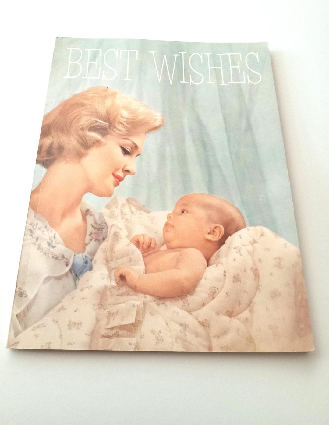 Best Wishes Magazine 1959 Baby Book Bridal Shower Gift Vintage Album ...