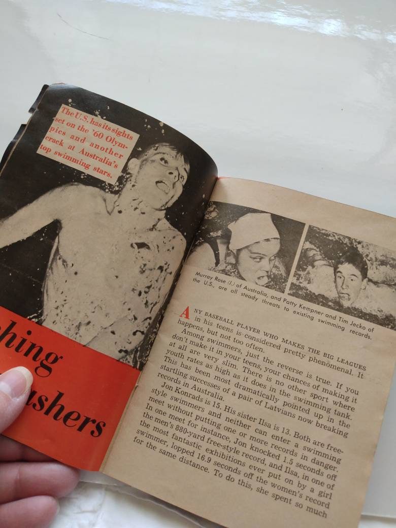 Bold With Diana Millay Men's Magazine August 1958 Book Tiny Library ...