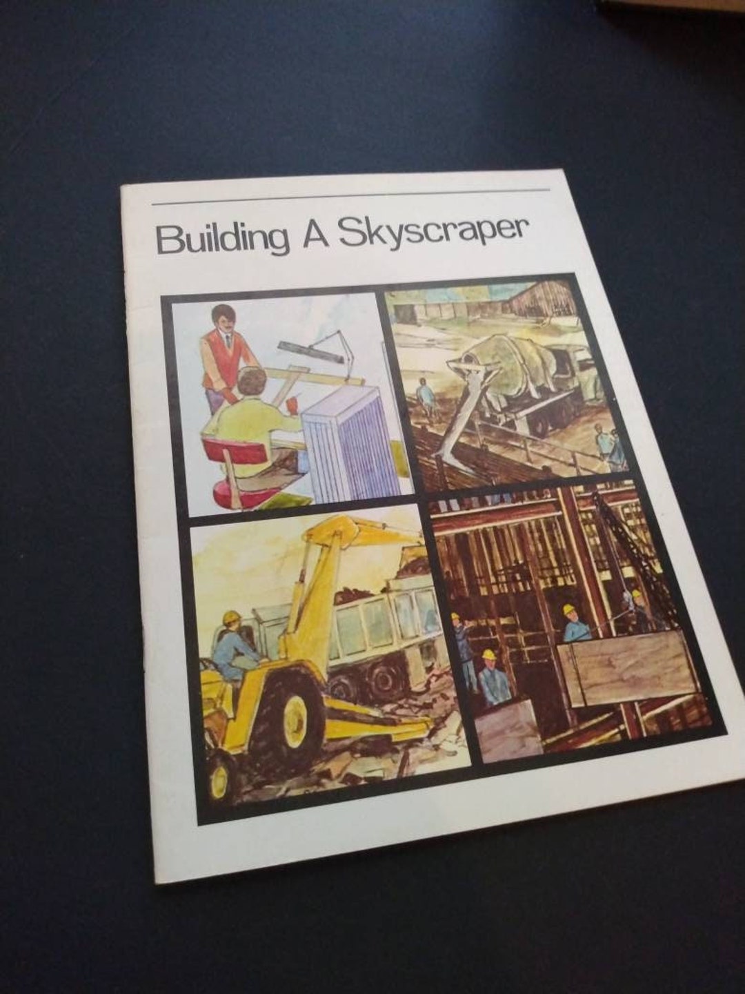 Building a Skyscrapper Ginn Reading Series 1972 Learning Children Book ...