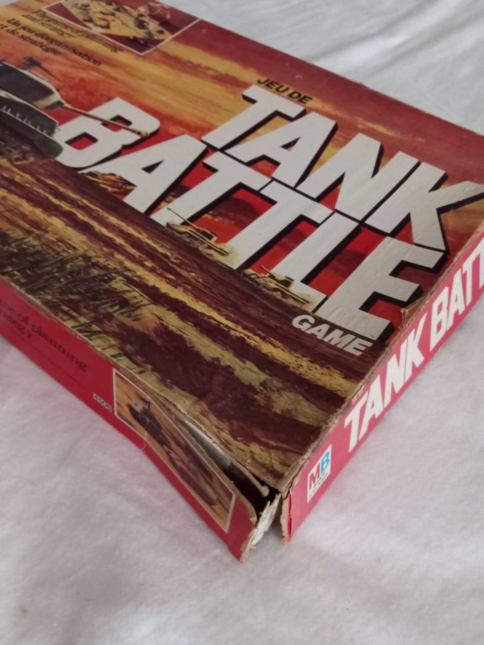 Tank Battle Game 1975 Vintage Antique by Milton Bradley Age 8 to Adult ...