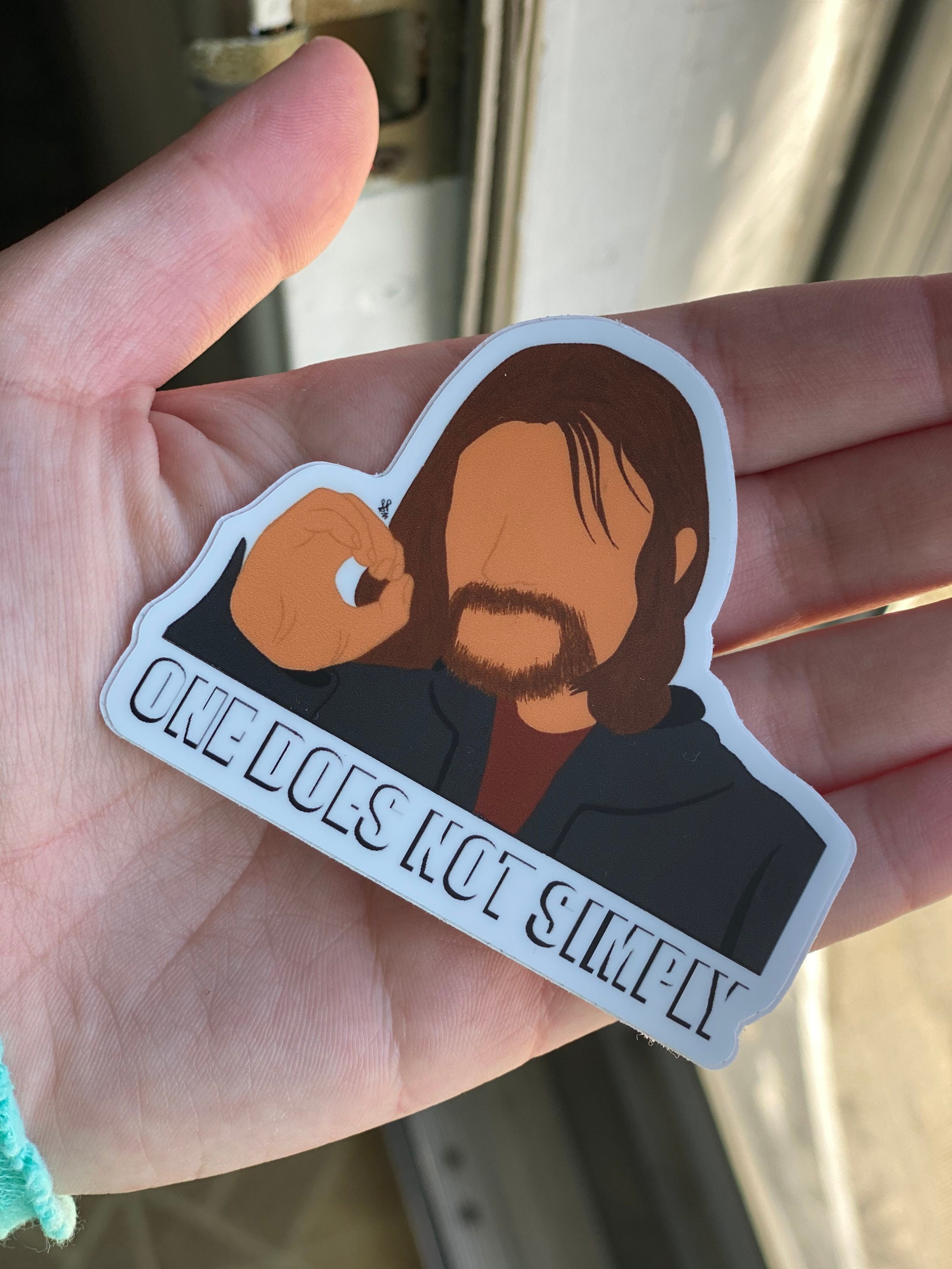 Boromir One Does Not Simply Blank