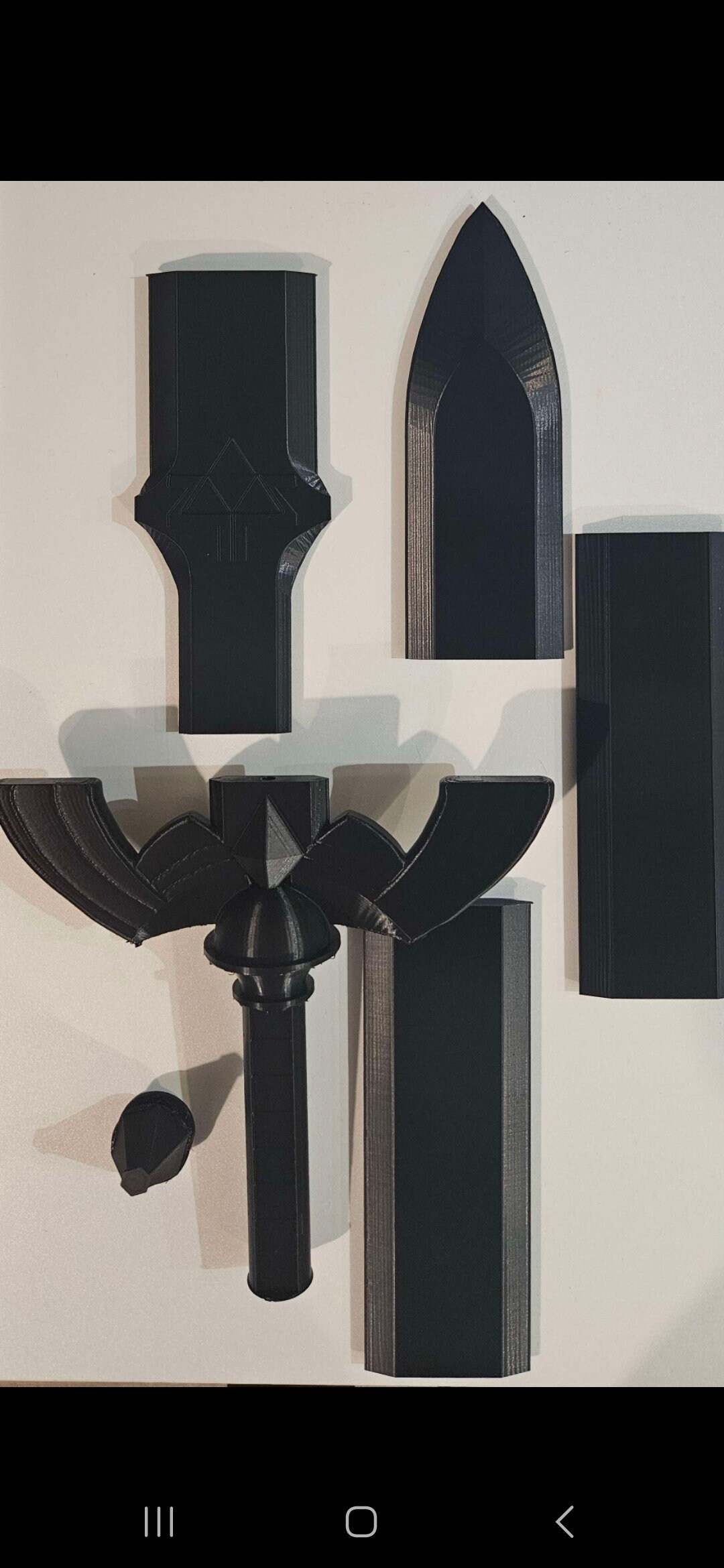 Master Sword Inspired 3D Prop Kit - Etsy