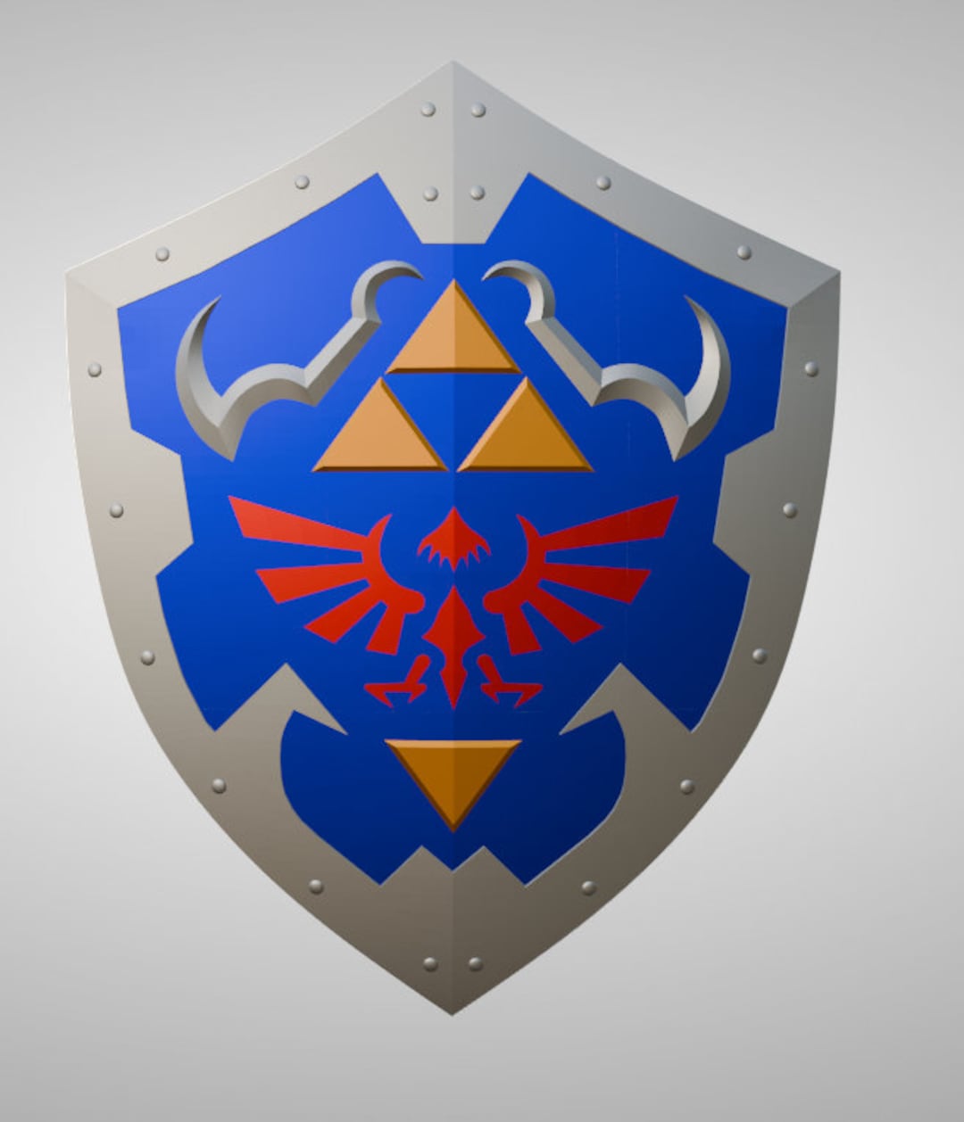 Hylian Shield - Ocarina of Time (3D MODEL) - Etsy