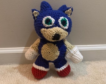 Hyper Sonic Plush - Etsy