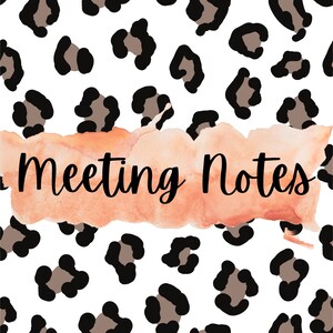 Leopard Print Binder Covers, Classroom Supplies - Etsy