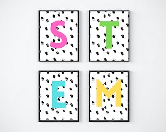 STEM Classroom Decor - Etsy