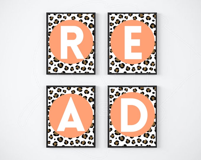 MODERN LEOPARD Classroom Decor Bundle | Editable | Cheetah | Boho Chic ...