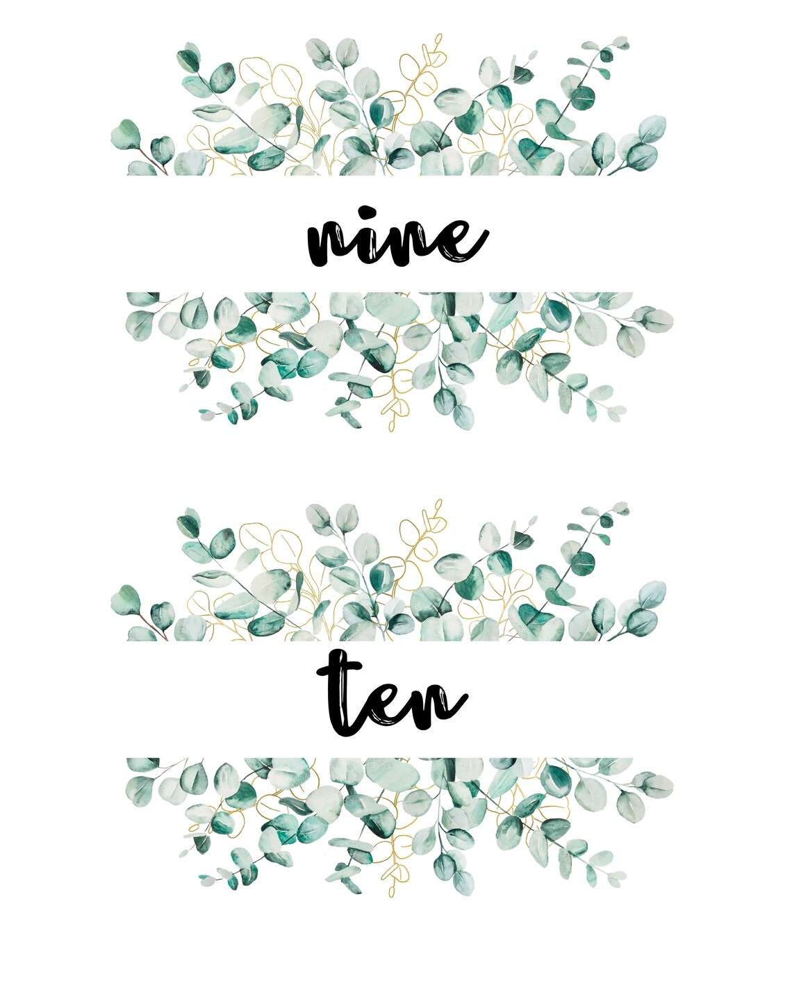 Classroom Organization Table Labels - Etsy