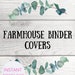 Classroom Farmhouse Binder Covers DIGITAL FILE - Etsy