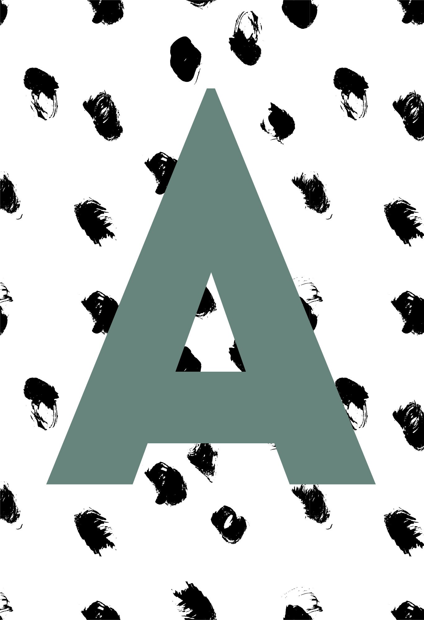 Set of 4, READ Poster, Spotted Wall Decor, Digital Print - Etsy