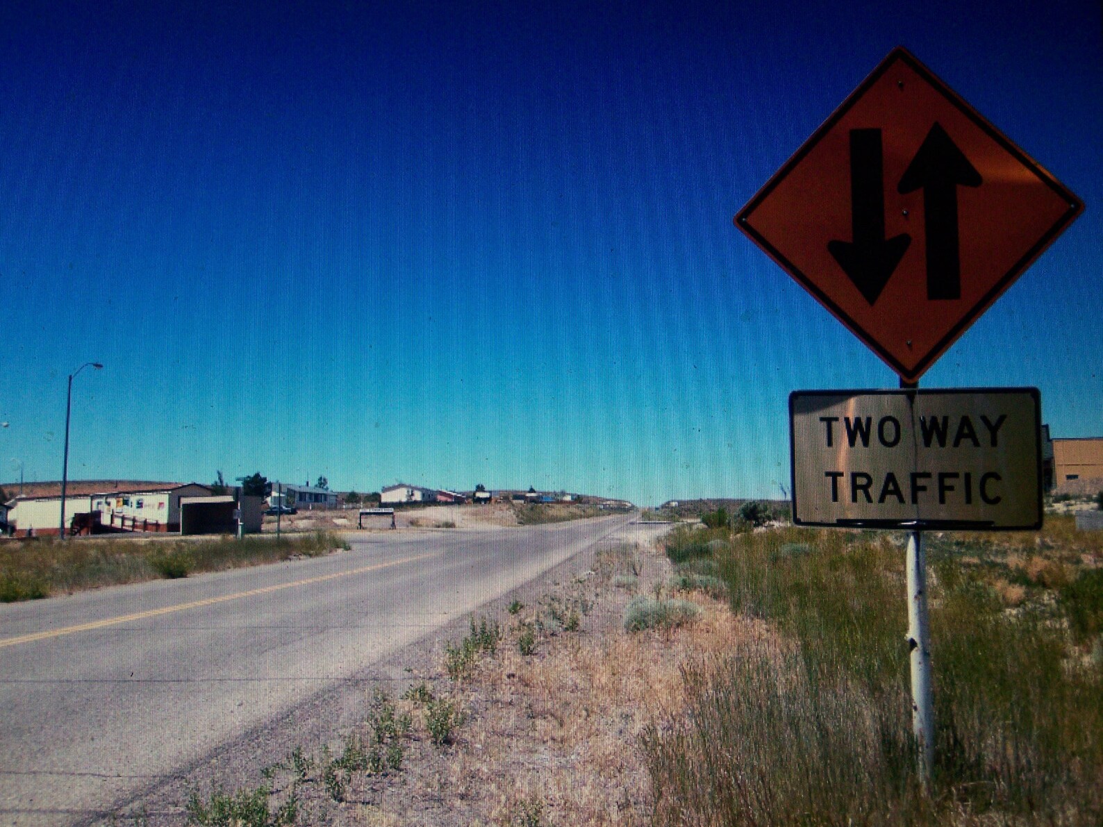 Model Train 5 Two Way Traffic Sign HO Scale Street Signs Layout Details ...