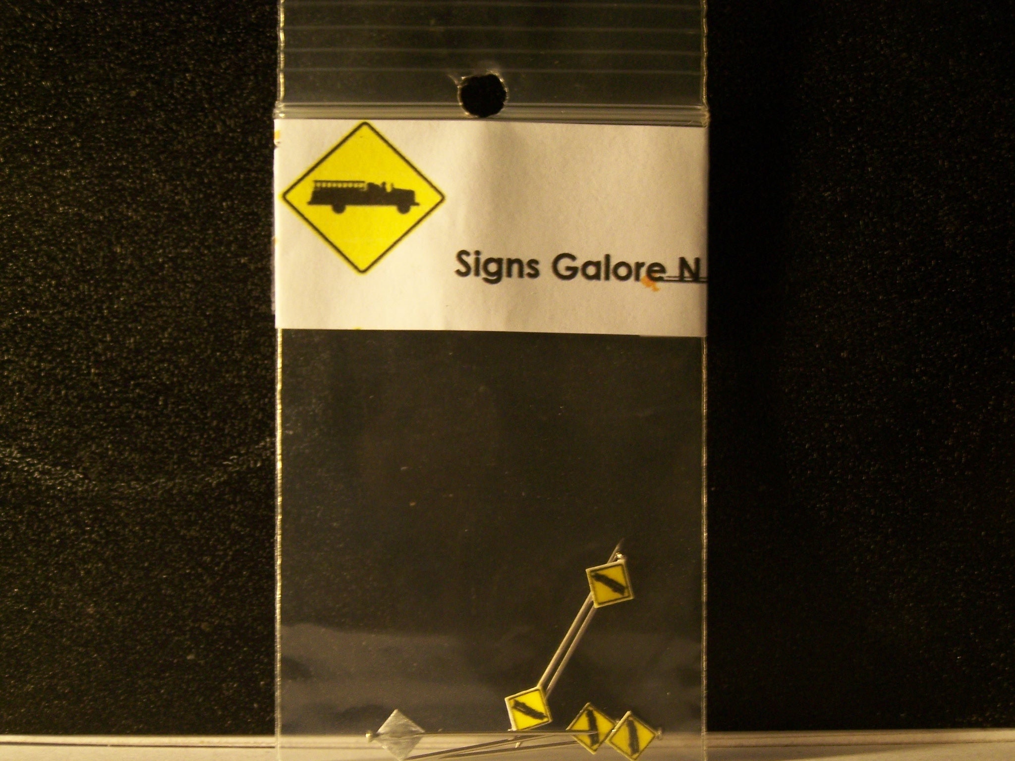 Model Train Street Signs Fire Station Ahead Sign N Scale Layout Details ...