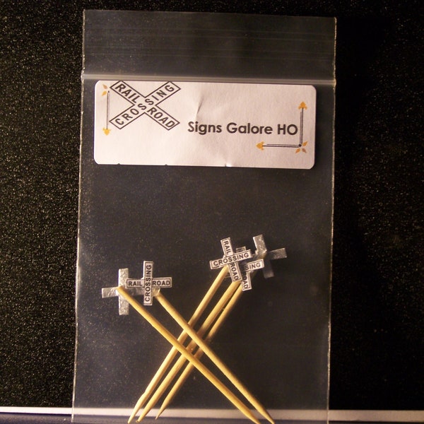 Ho Scale Street Signs - Etsy