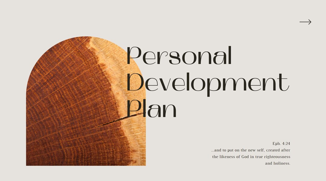 Personal Development Plan for Christians - Etsy