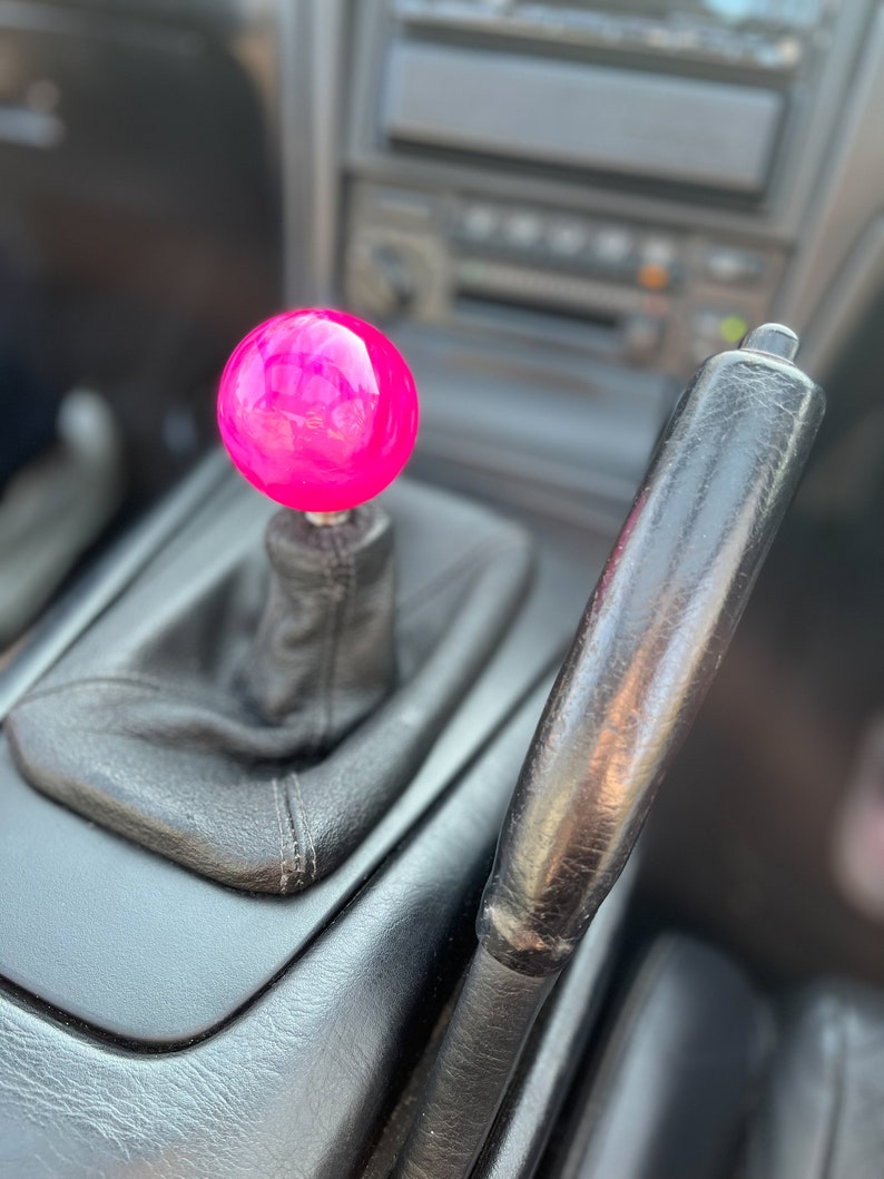 Pearl Marble Shift Knob – Round Gear Knob for JDM, Racing & Drift Cars ...