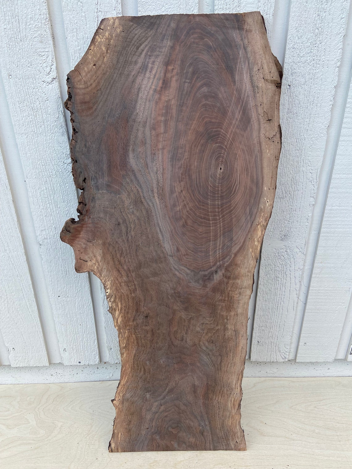 Live Edge Black Walnut Blank Wood, Kiln Dried Flattened Lumber, Slab ...