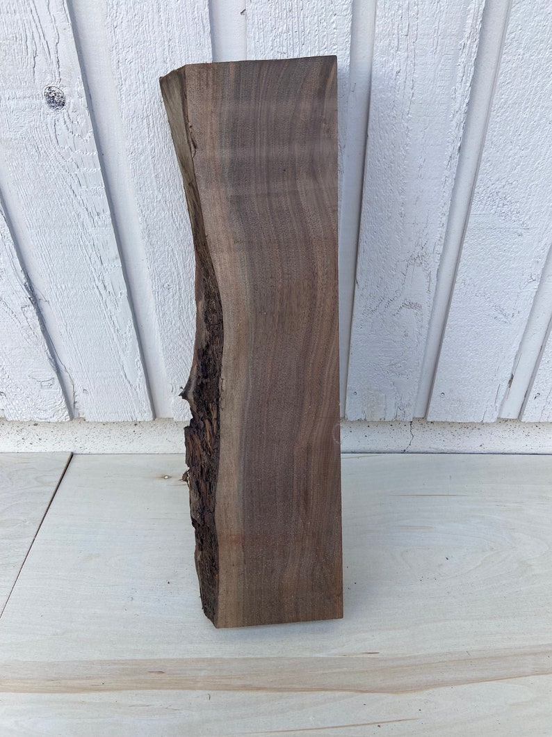 Live Edge Black Walnut Blank Wood, Kiln Dried Flattened Lumber, Slab ...