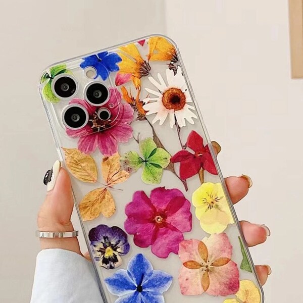 Pressed Flower Phone Case - Etsy