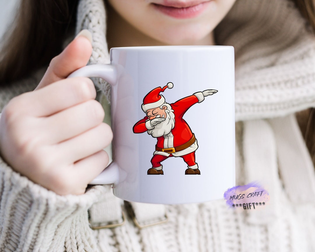 Santa Claus and His Sleigh | Dance |christmas Mug | Funny Christmas Mug ...