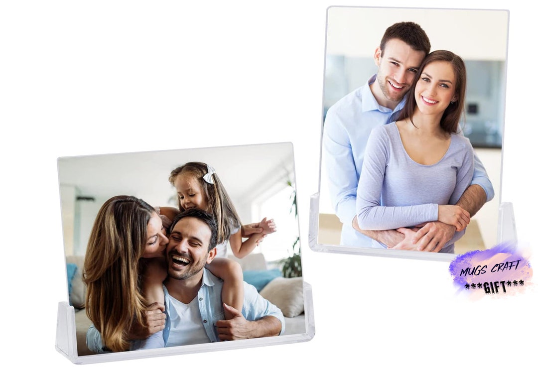 Cadeau photo personnalisé | Cadre photo en acrylique | Cadeau de ...