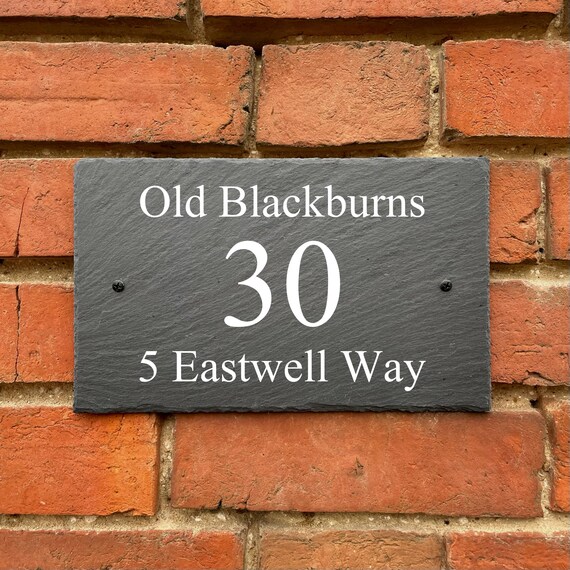 Freestanding Stone House Signs Uk at Nancy Guzman blog