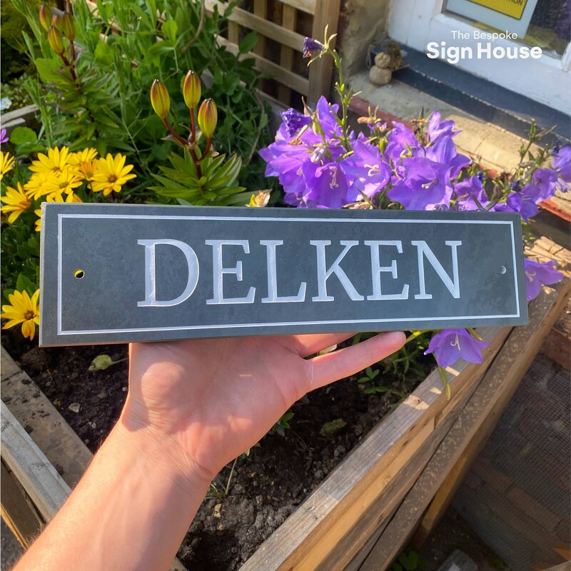 House Nameplate - Etsy