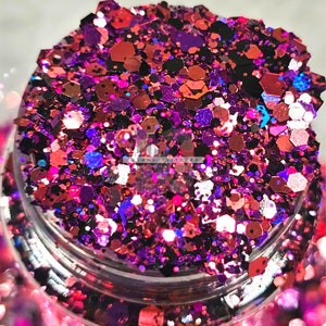 LADIES NIGHT - Pink and Purple Glitters Chunky Holographic Glitters ...