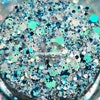 FLASHBACK Chunky Neon Glitters 90s Theme Glitters Chunky Silver ...