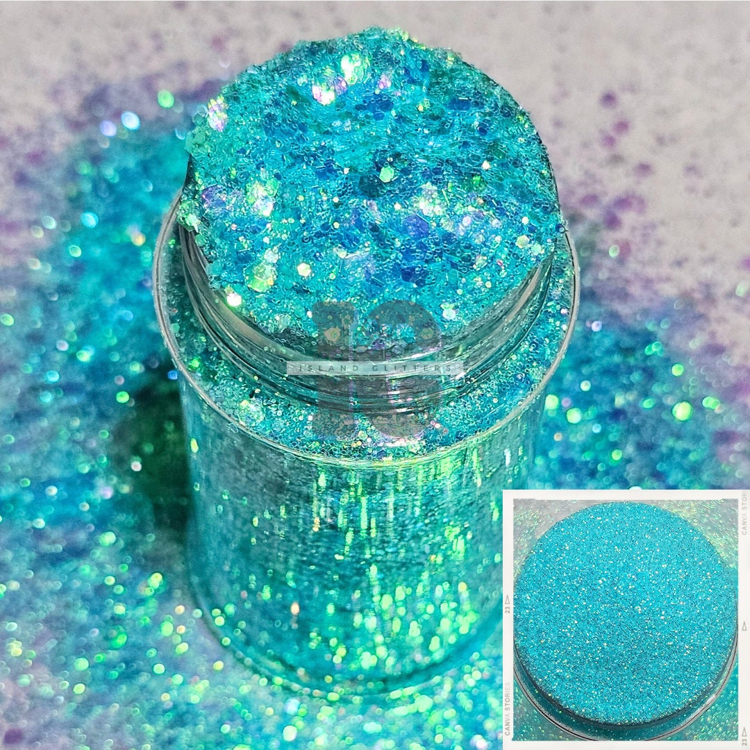 Cyandipity - Fine Blue Glitter | Blue Iridescent Glitter | Fine ...
