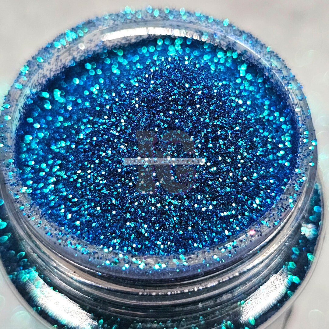 PALAWAN Mini Fine Blue Glitter Fine Blue Colorshift - Etsy