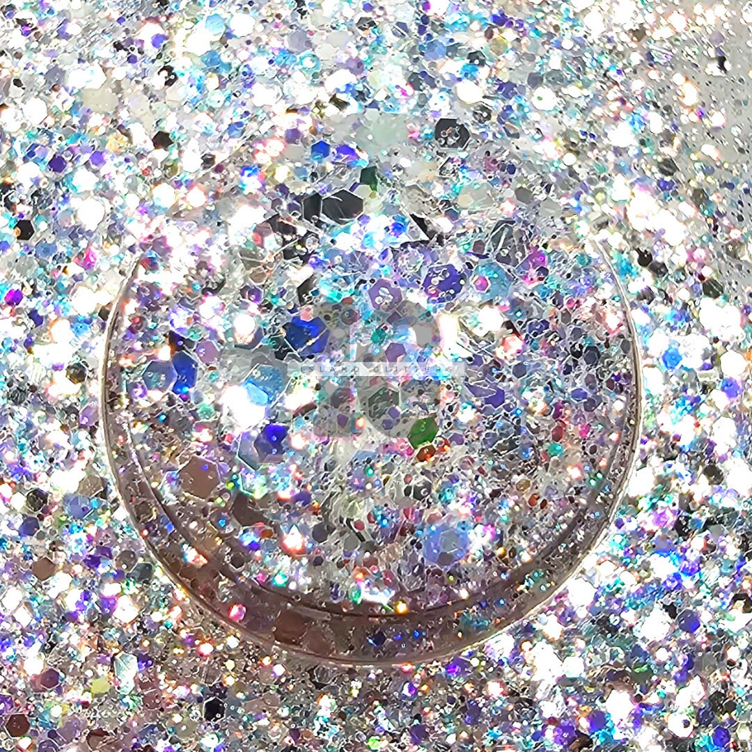 ICE BREAKER - Chunky Silver Glitters | Silver Iridescent Glitters ...