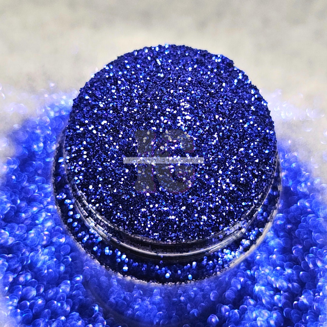 BLUEBERRY JAM - Blue Glitters | Fine Dark Blue Purple Glitter | Fine ...