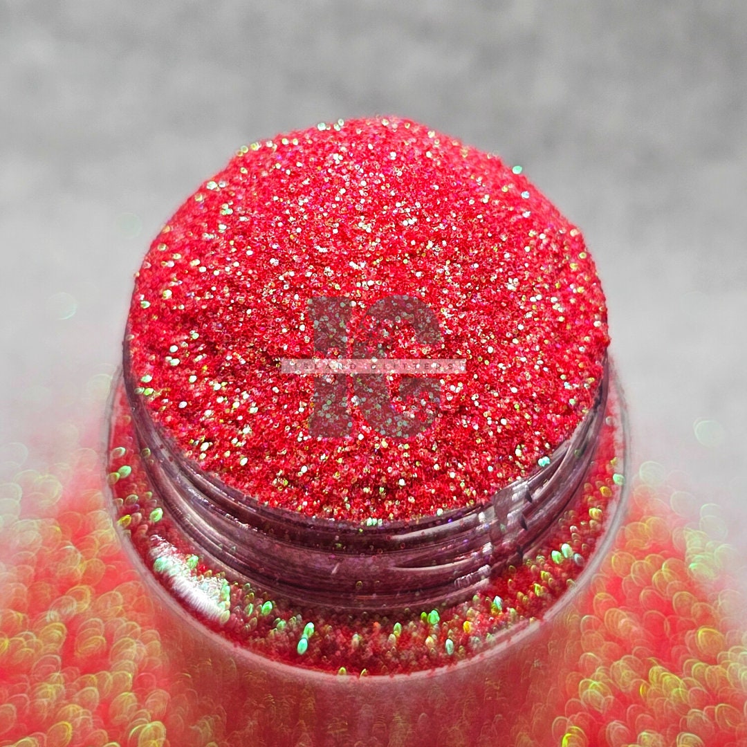 CHERRY LIMEADE - Red Glitter | Fine Dark Red Glitter | Fine Iridescent ...