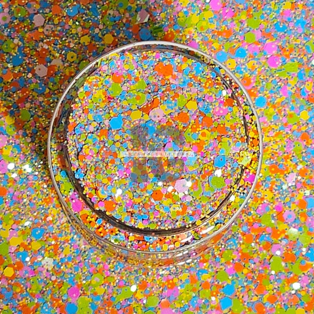 NEON PARTY - Chunky Neon Glitters | Chunky Summer Glitters ...