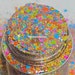 NEON PARTY Chunky Neon Glitters Chunky Summer Glitters Multicolored ...