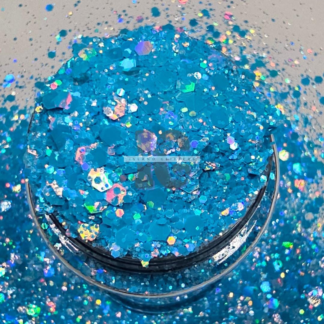 FEARLESS - Dark Blue Glitters | True Blue Glitters | Chunky Blue ...