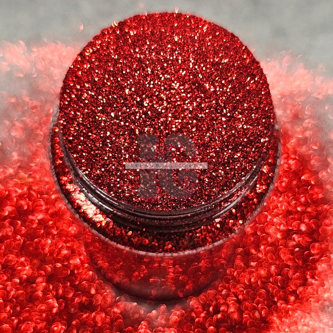 BLOOD ORANGE - Rot Orange Glitzert | feiner dunkeloranger Glitter ...