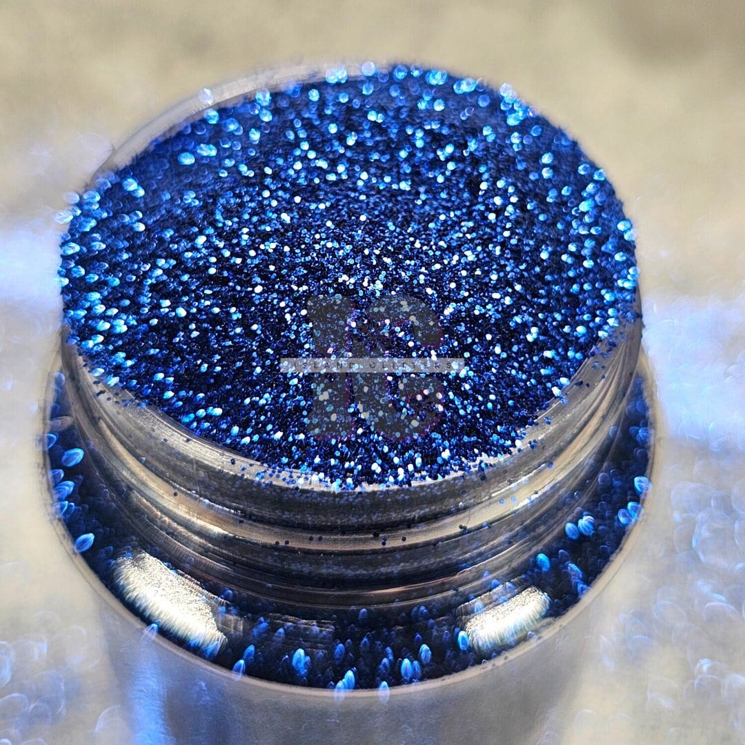 DON'T BE BLUE - Fine Royal Blue Metallic Glitter | Fine True Blue ...