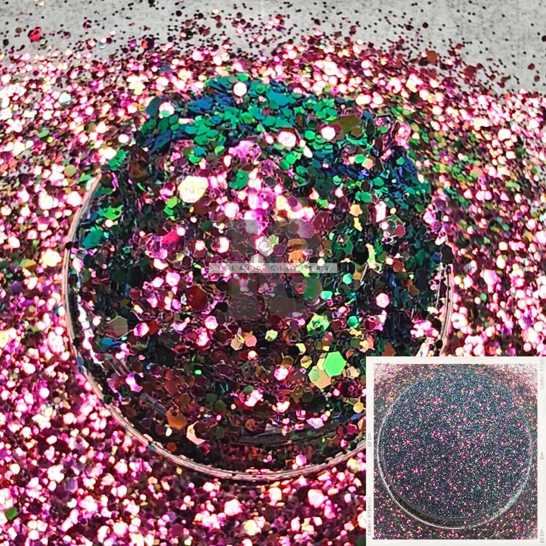 CHERRY SURPRISE - Chunky Color Shift Glitter | Chunky Colorshift ...